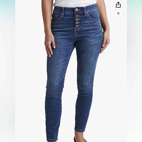 Jag Jeans | Jeans | Nwt Jag Stretchy High Rise Skinny Pullup Denim ...